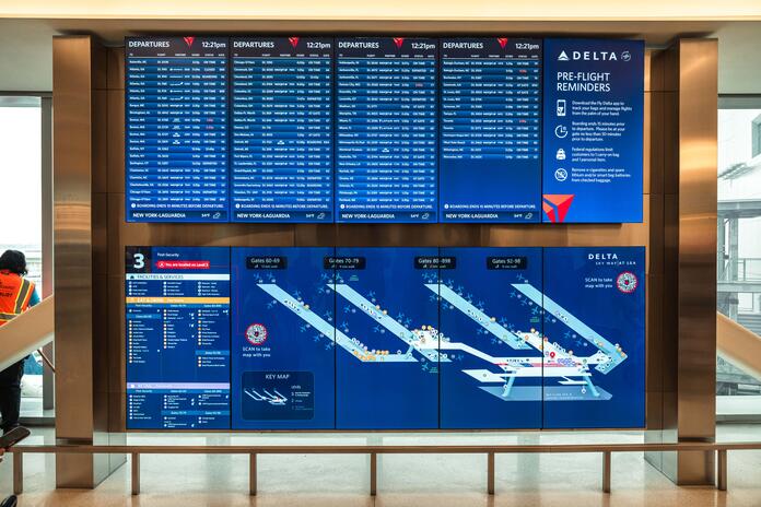 Delta’s transformation at LaGuardia elevates the travel experience ...
