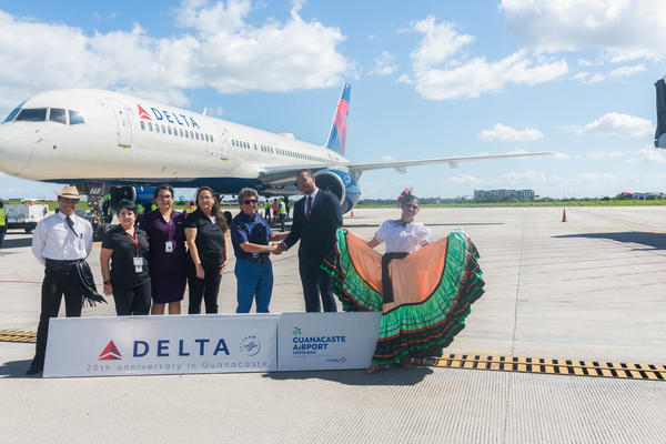 Delta celebrates 20 years of connecting tourists to Guanacaste, Costa ...