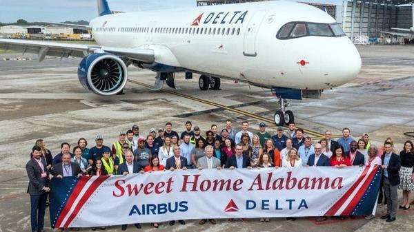 Delta celebrates 100th U.S.-produced Airbus A321, reaffirms commitment ...
